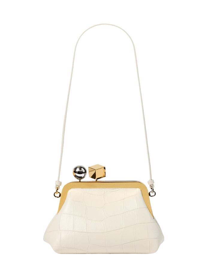 JACQUEMUS Jacquemus Le Berlingot Frame Shoulder Bag